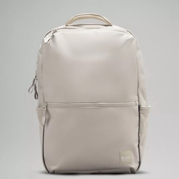 lululemon athletica | Bags | Lululemon Athletica Beige Backpack | Poshmark
